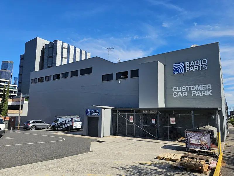 Commercial Exterior Painting Melbourne CBD | Radio Parts